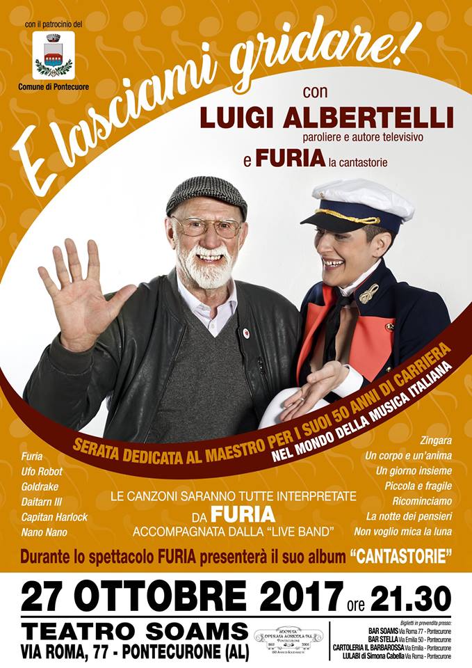 "Lasciami gridare" i 50 anni di carriera di Luigi Albertelli