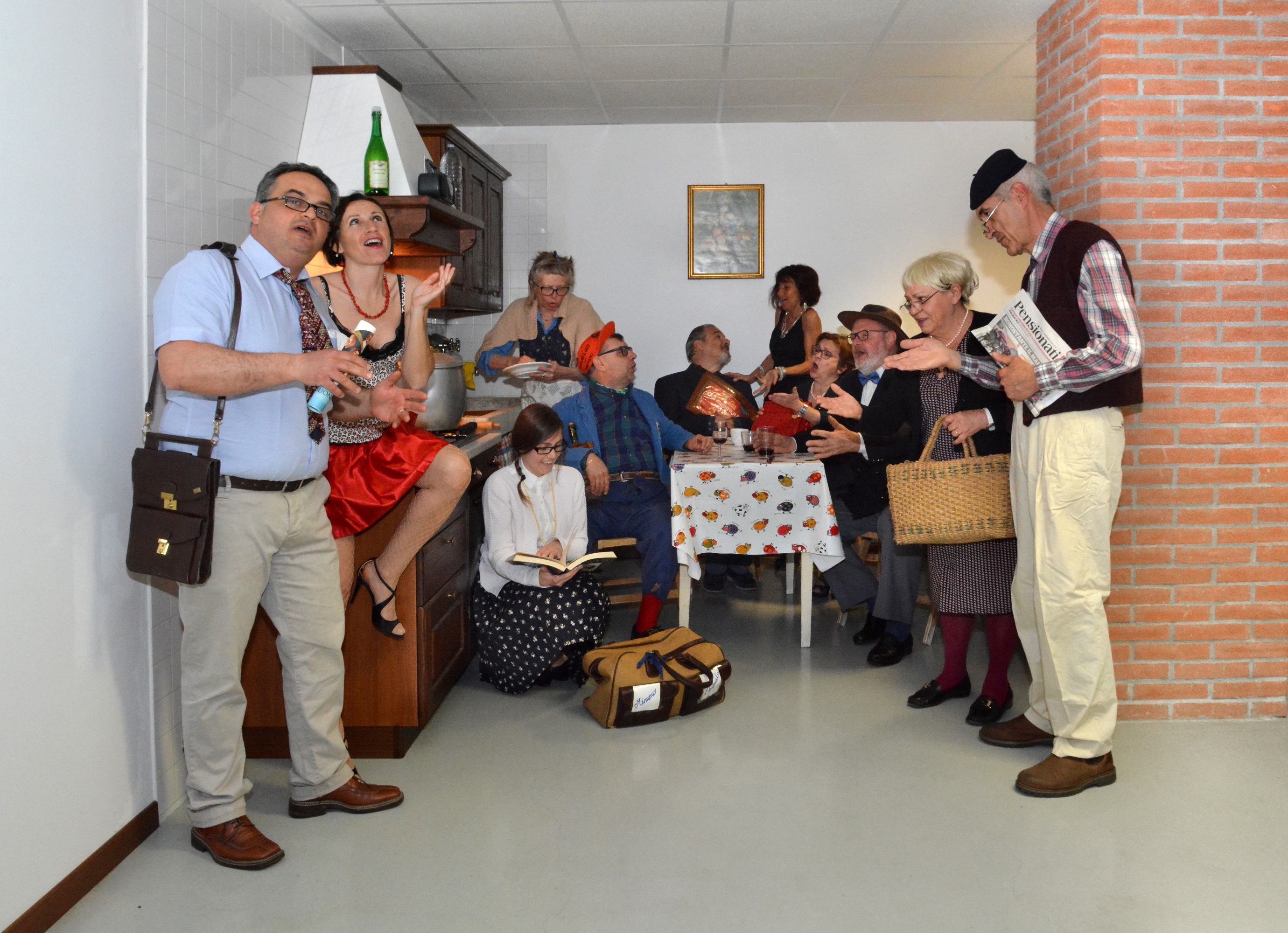 La compagnia del Barchì ricorda il capo comico della compagnia