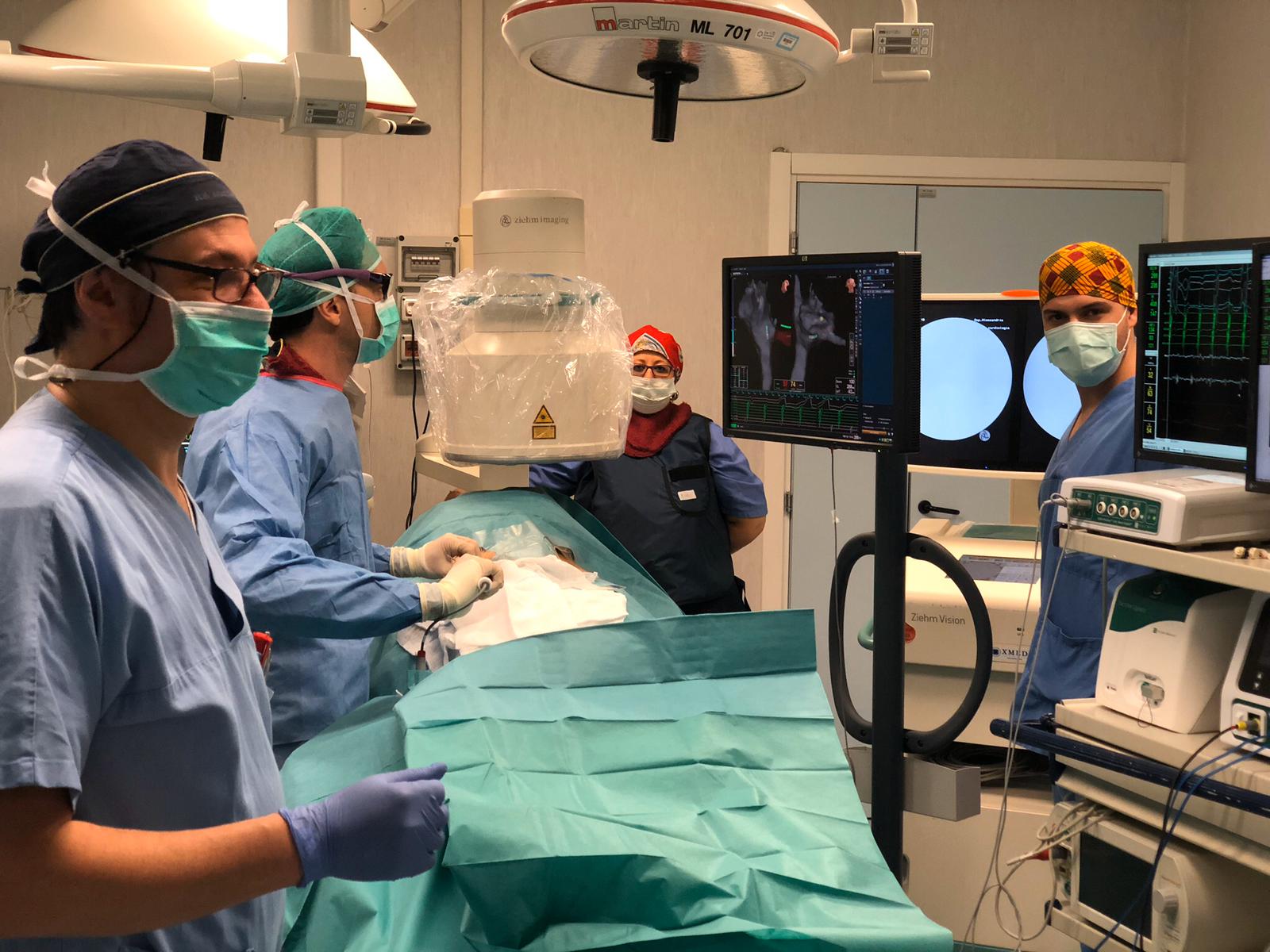 Angioplastica con innovativa pompa cardiaca all'Ospedale di Alessandria