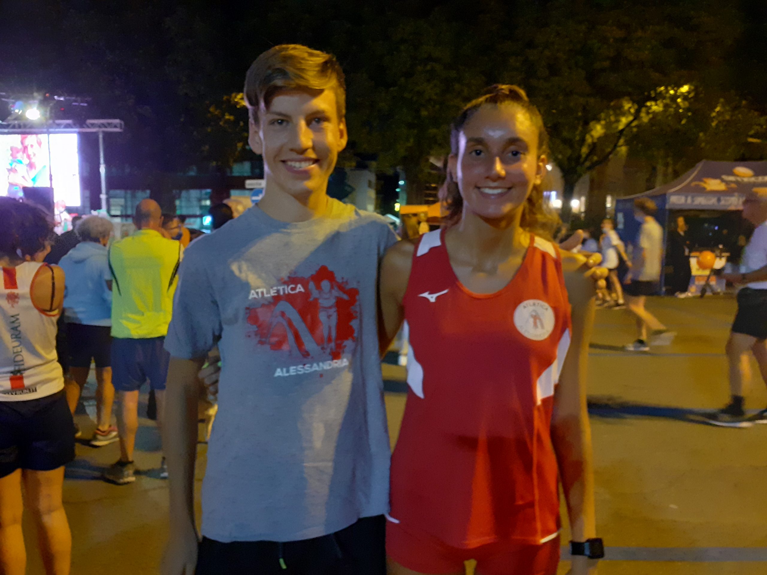 StrAlessandria 2021, i giovani vincitori Andrea Mandrino e Sara Perotti