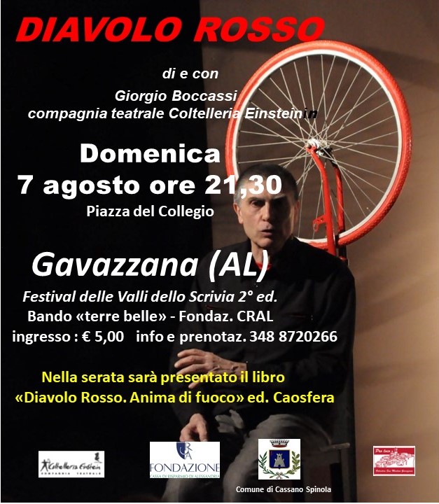 A Gavazzana Giorgio Boccassi presenta il suo libro "Diavolo Rosso"