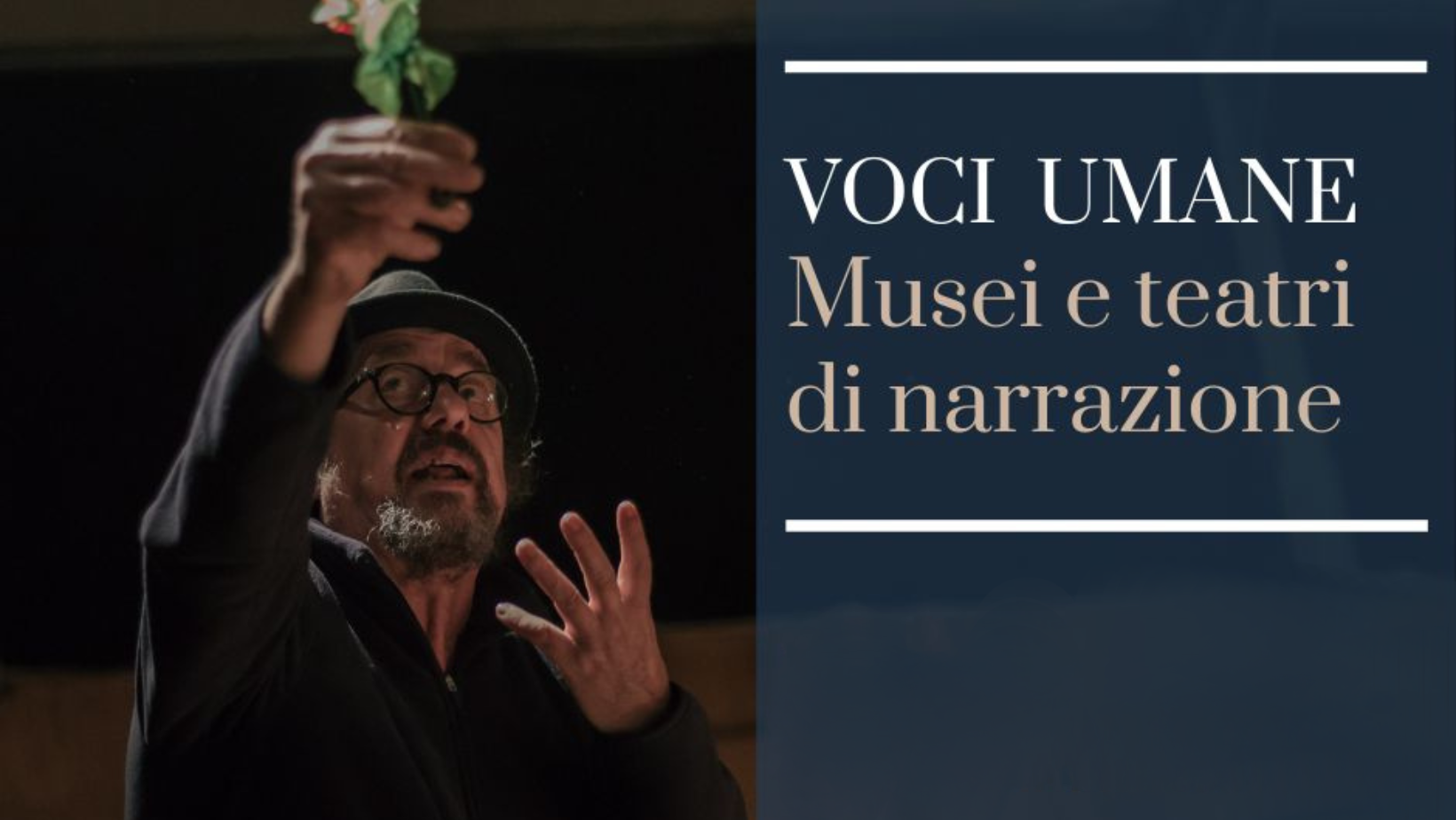 Voci Umane con Angelo Catalano a Vigevano mercoledì 7 settembre 2022
