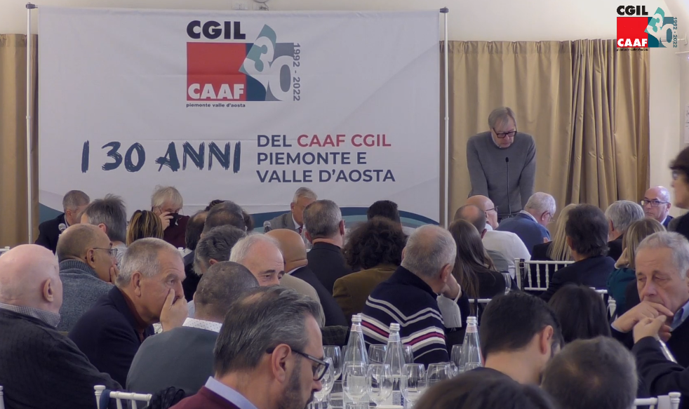 I 30 anni del Caaf Cgil Piemonte e Valle d'Aosta