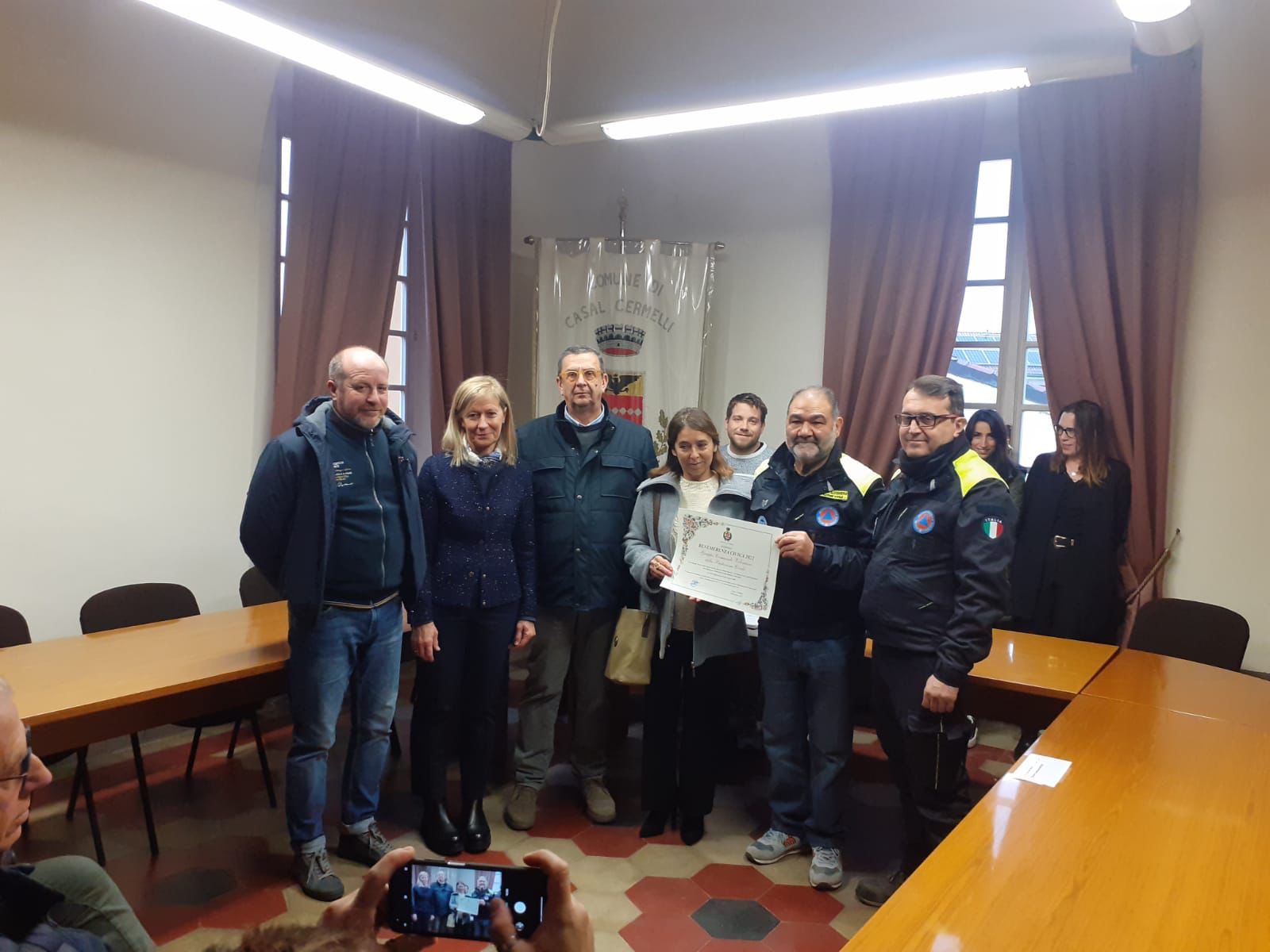 Casal Cermelli: benemerenze civiche a chi ha aiutato nell’alluvione ...