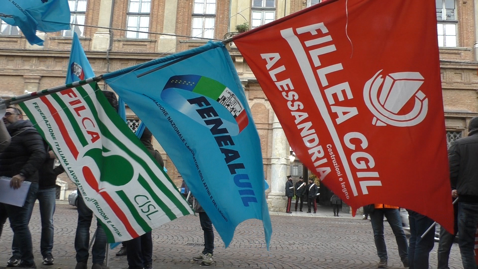 Morte sul lavoro Ottiglio: sindacati Fillea Cgil, Filca Cisl e Feneal Uil