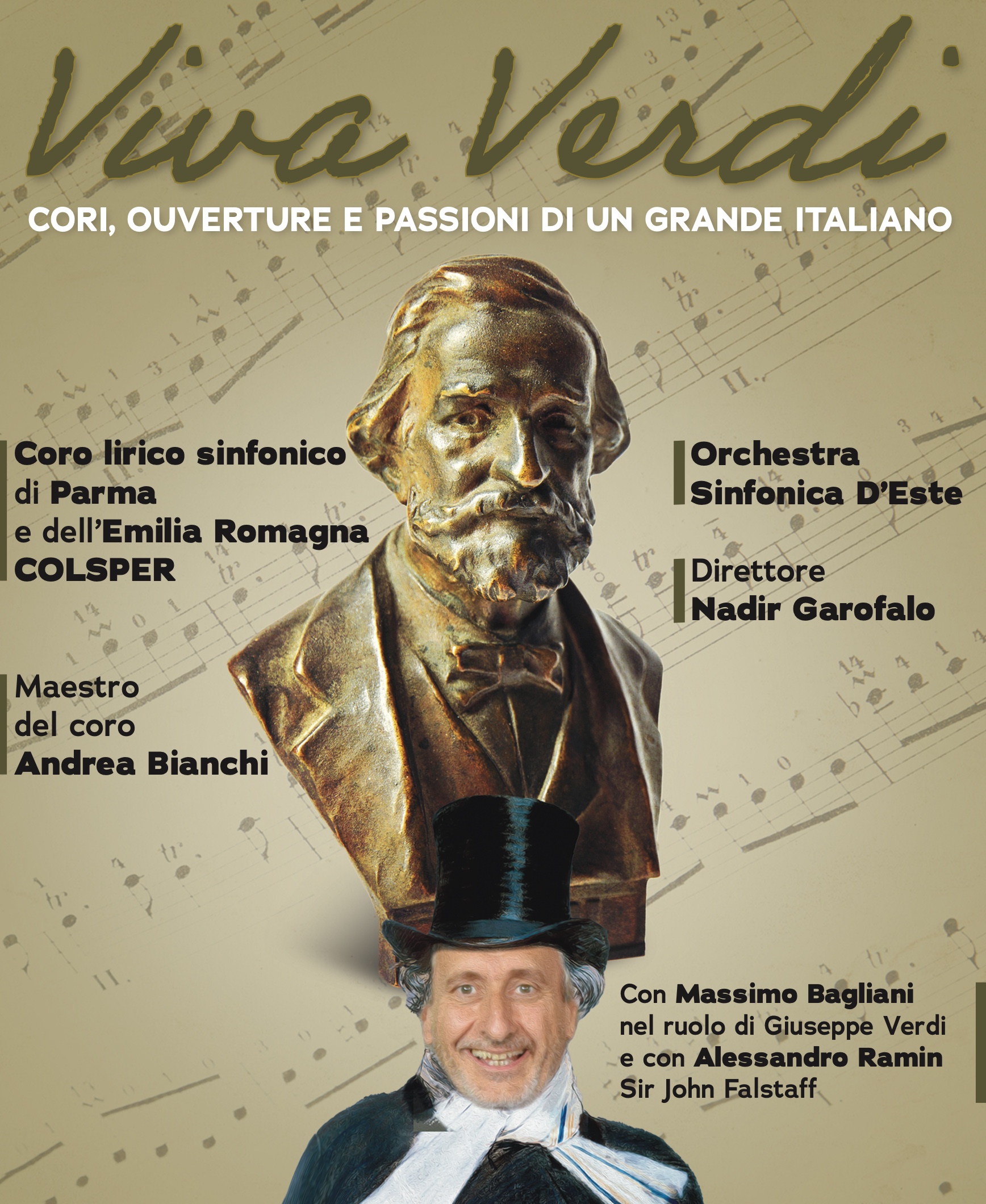 Il 21 aprile all’Alessandrino lo spettacolo “Viva Verdi"