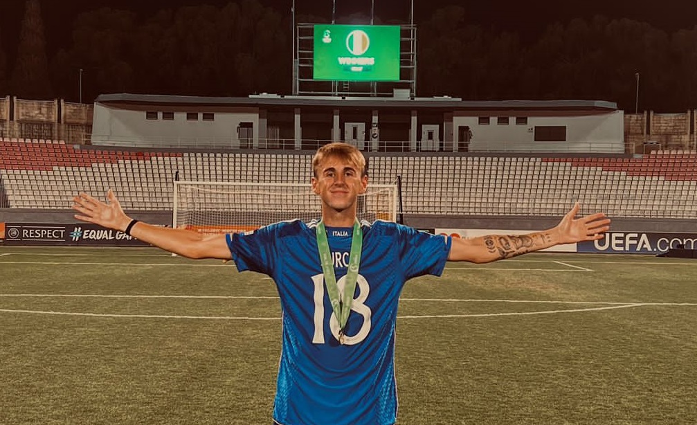 Tra gli azzurri campioni Europa Under 19 anche Nicolò Turco
