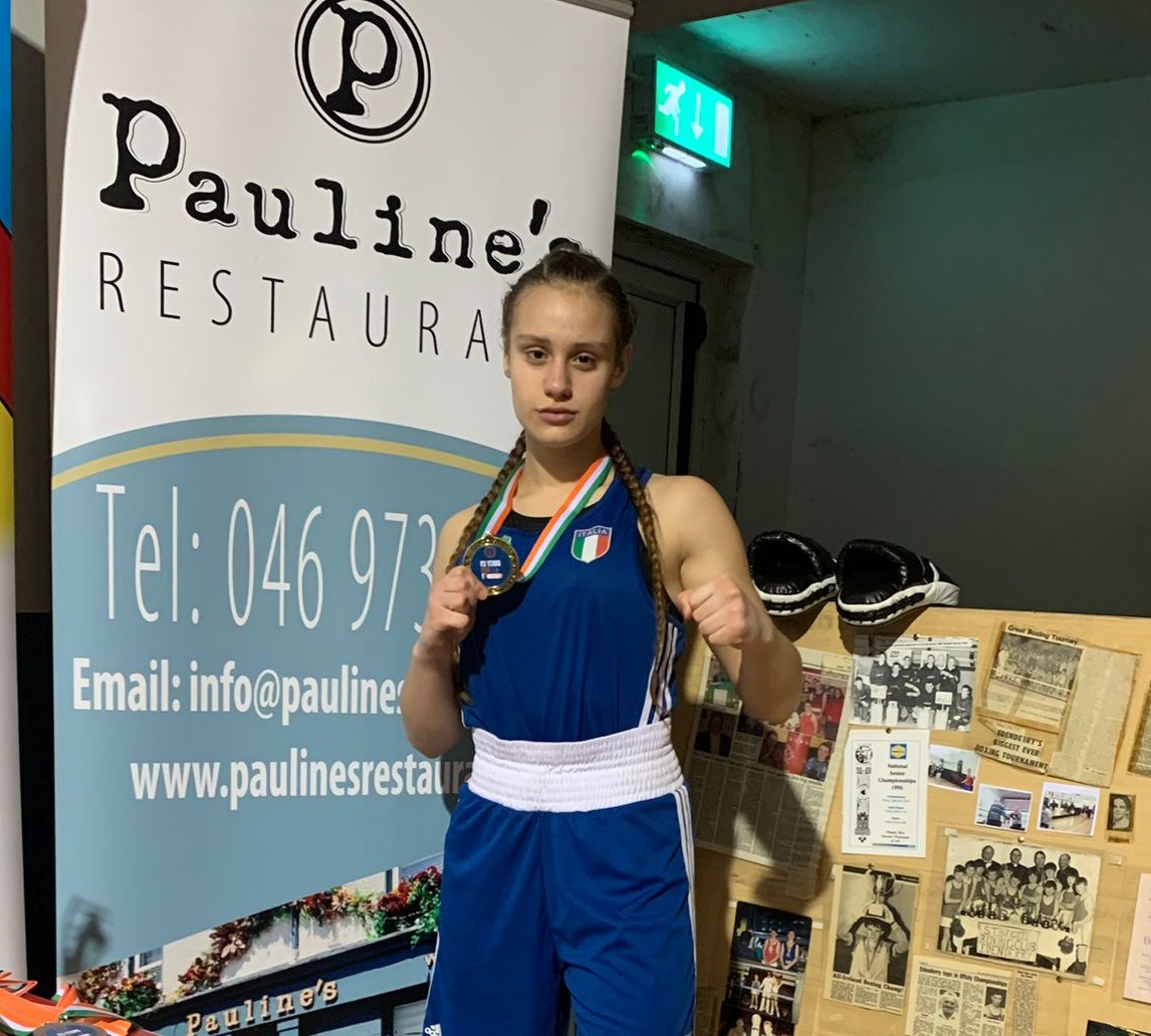 Boxe: Giada Lopez campionessa internazionale. Vittoria in Irlanda