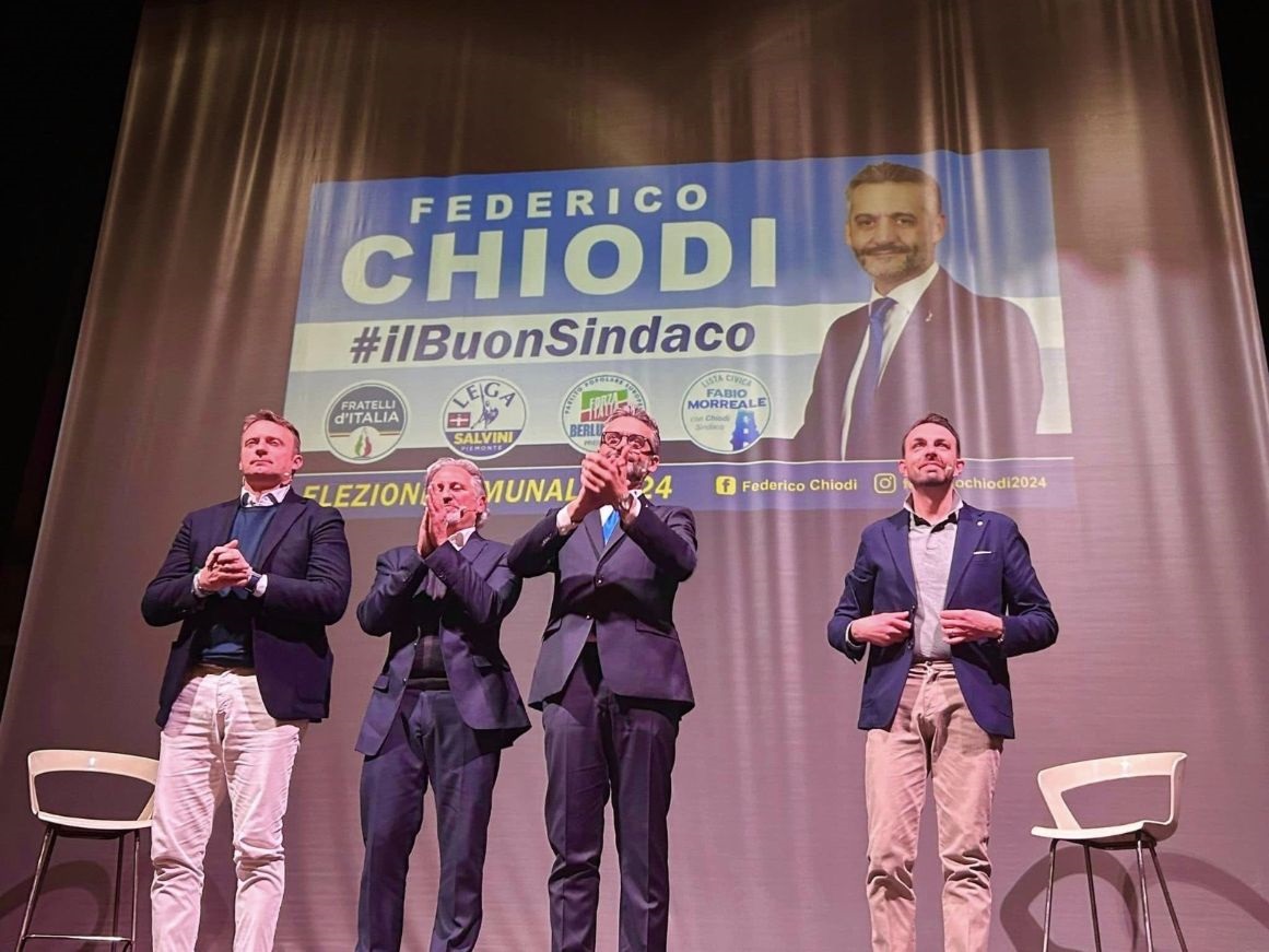 Elezioni Tortona: Federico Chiodi candidato sindaco centrodestra