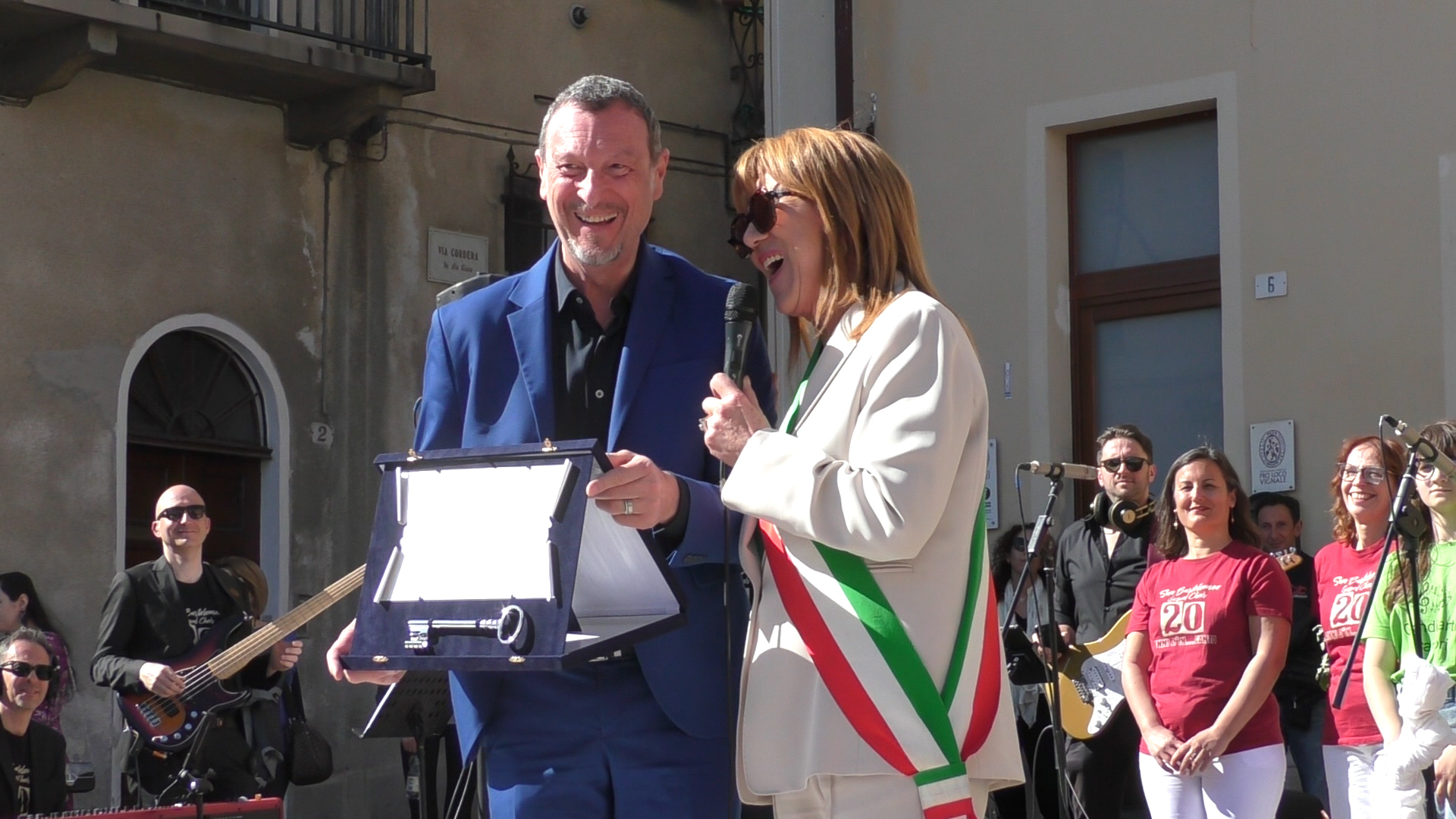 Amadeus cittadino onorario di Vignale Monferrato