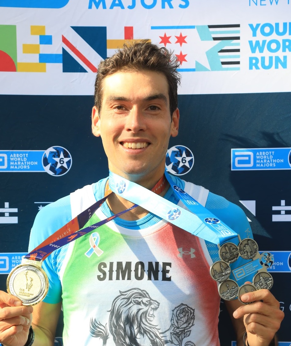 Simone Carniglia, maratoneta diabetico nel Guinness dei primati