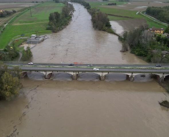 Il timelapse del fiume Bormida all'altezza del ponte per Spinetta