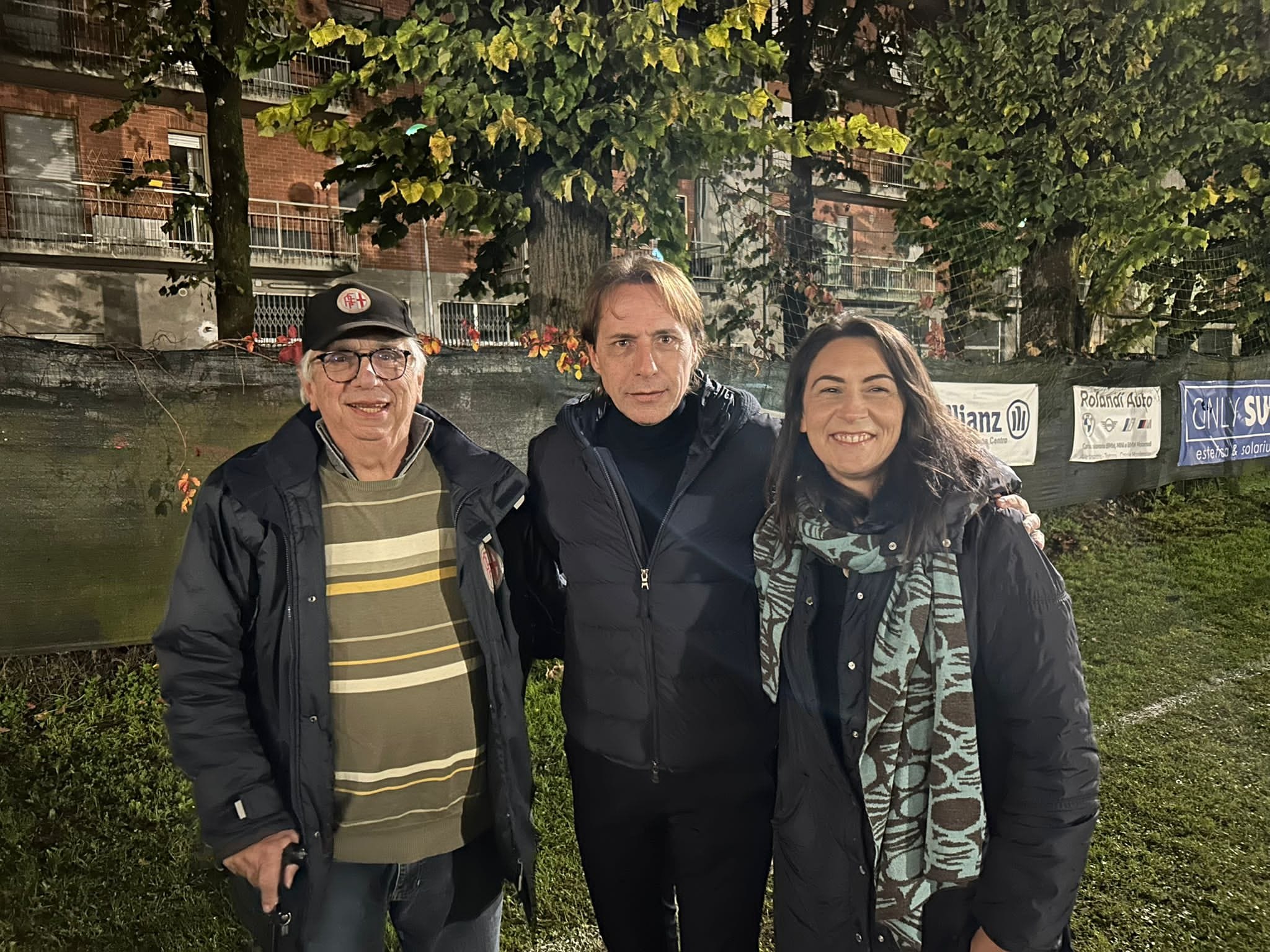 Enrico Chiesa in visita all'Alessandria calcio femminile