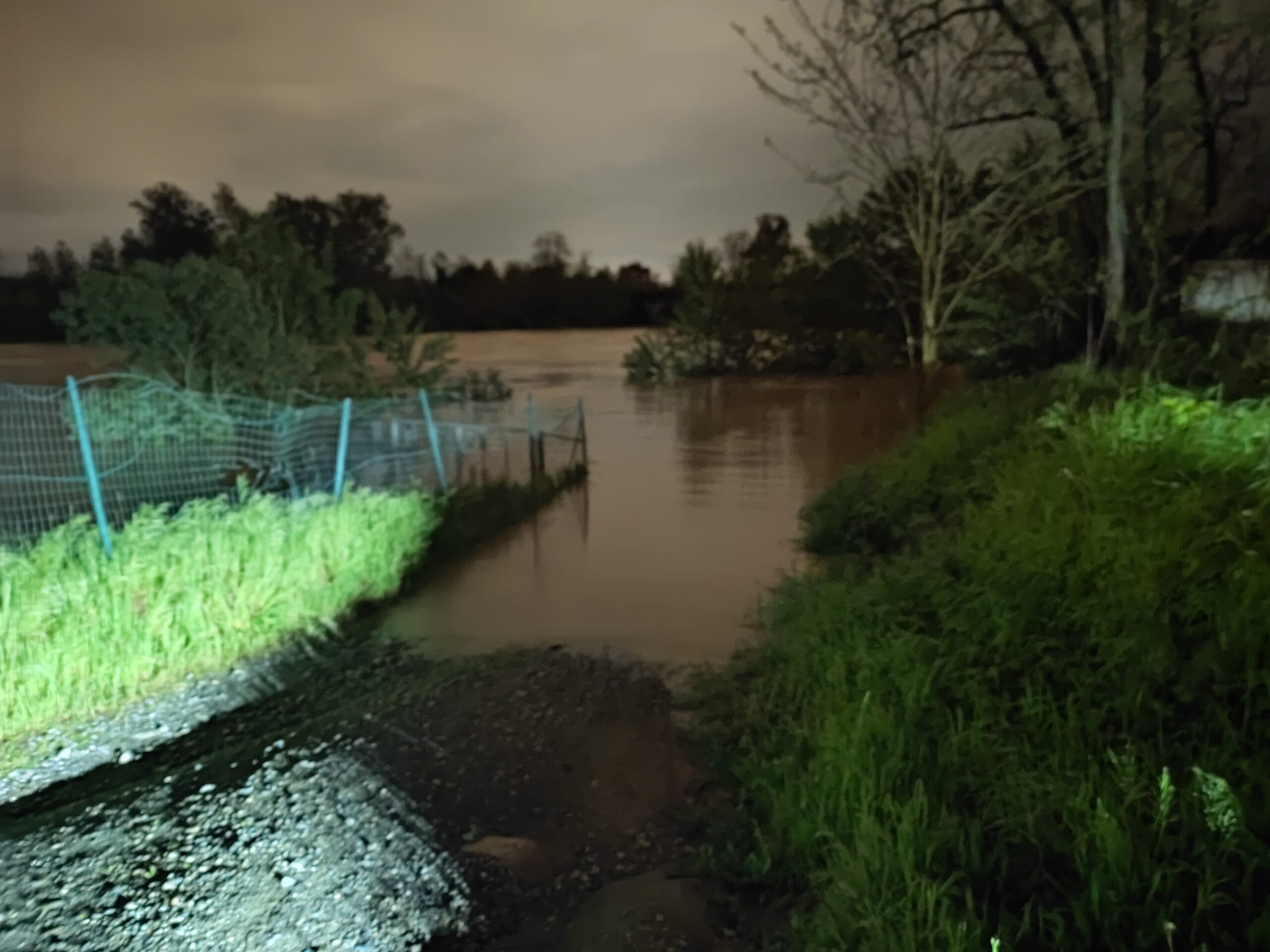 Piena del fiume Bormida ad Alessandria arrivata a 6.85 metri: il ponte ...