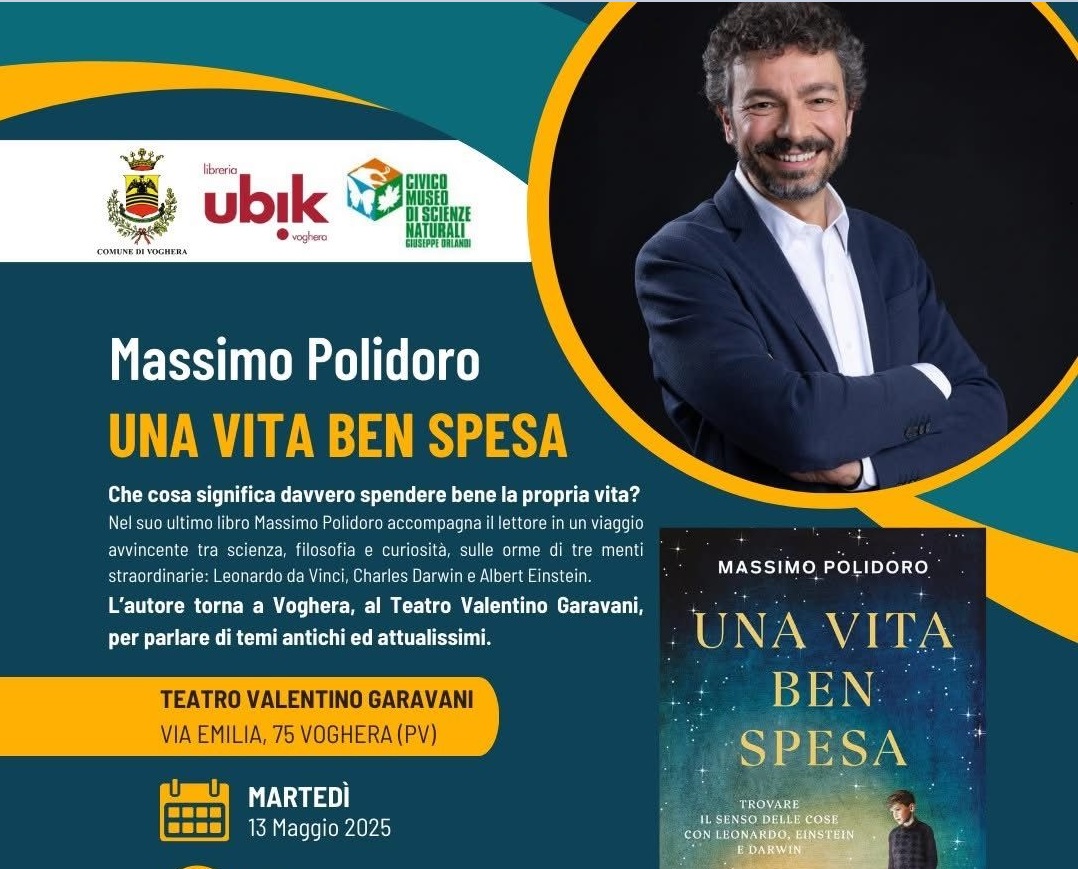 Massimo Polidoro torna a Voghera per presentare il suo libro "Una vita ...