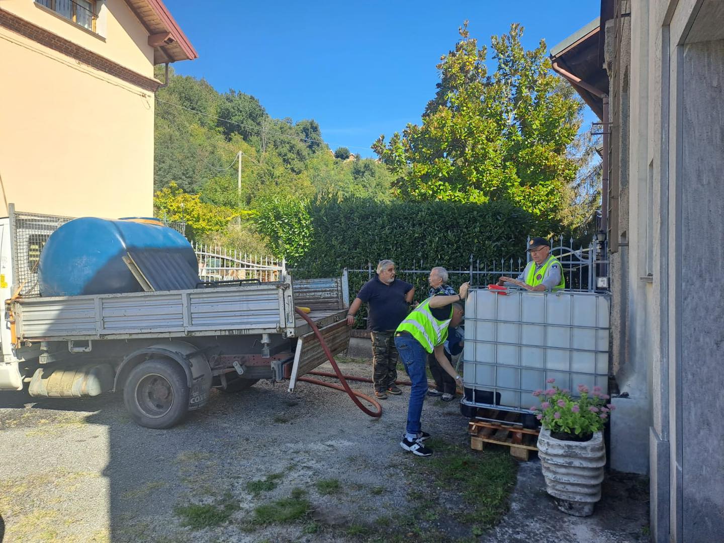 Una parte del paese di Morbello senza acqua da oltre un giorno